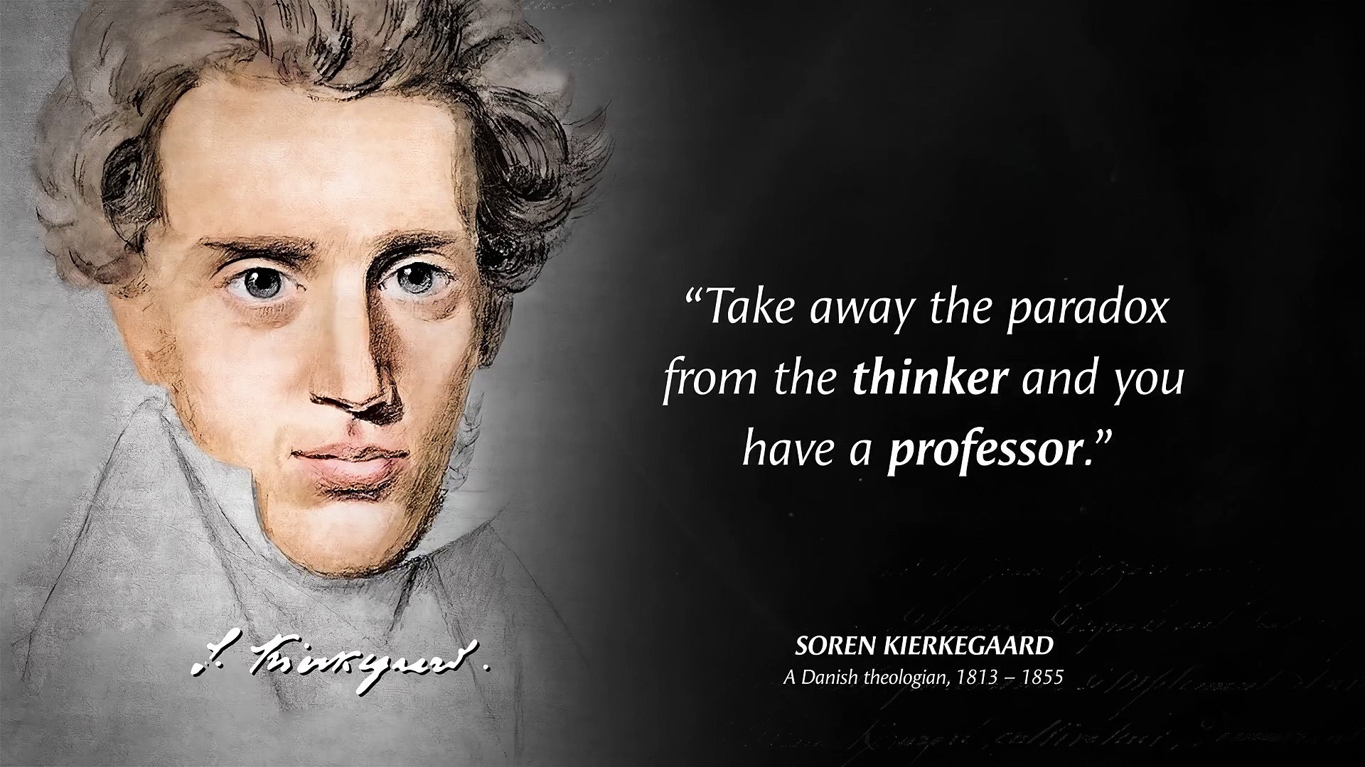Soren Kierkegaard