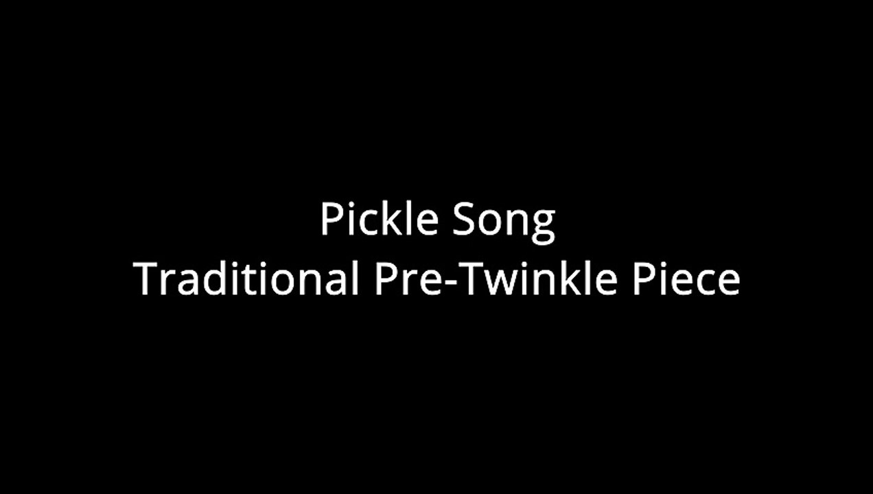 Pickle Song - video Dailymotion