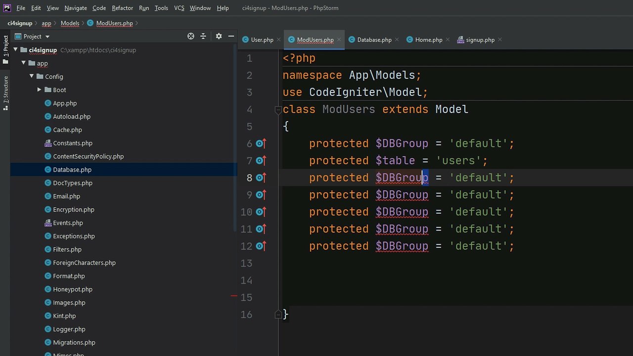 Login and Signup System Crash Course | Registration System in Codeigniter 4 Crash Course ...