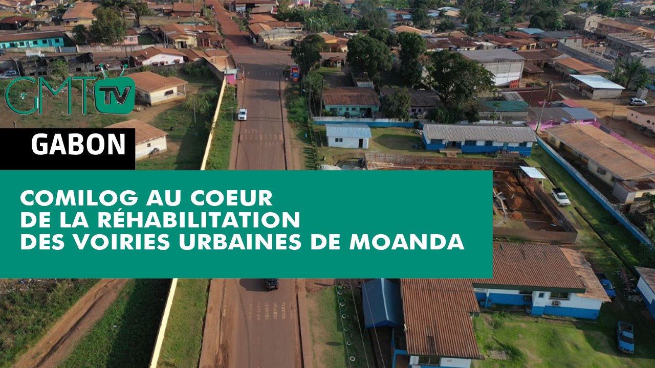 [#Reportage] #Gabon: Comilog au coeur de la réhabilitation des voiries urbaines de Moanda ...