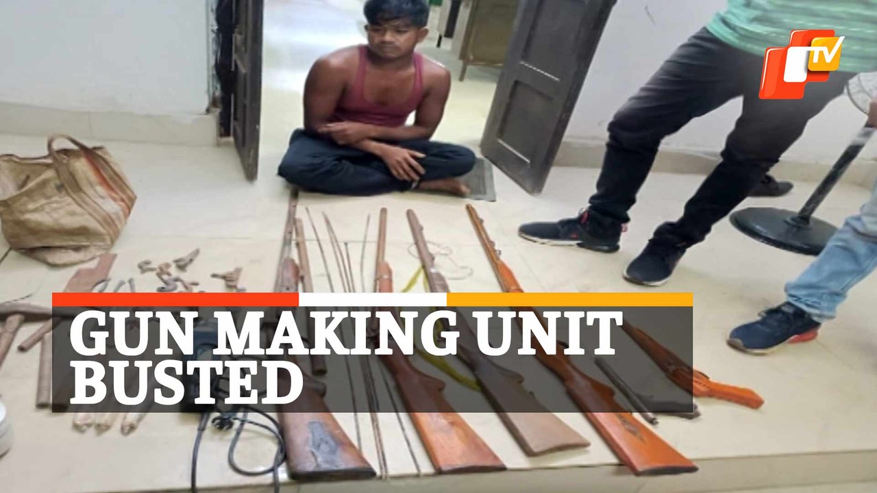 Country-gun manufacturing unit busted in Boudh - video Dailymotion