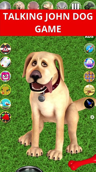 Talking John Dog Game Fun ️ Big Fun Game - video Dailymotion