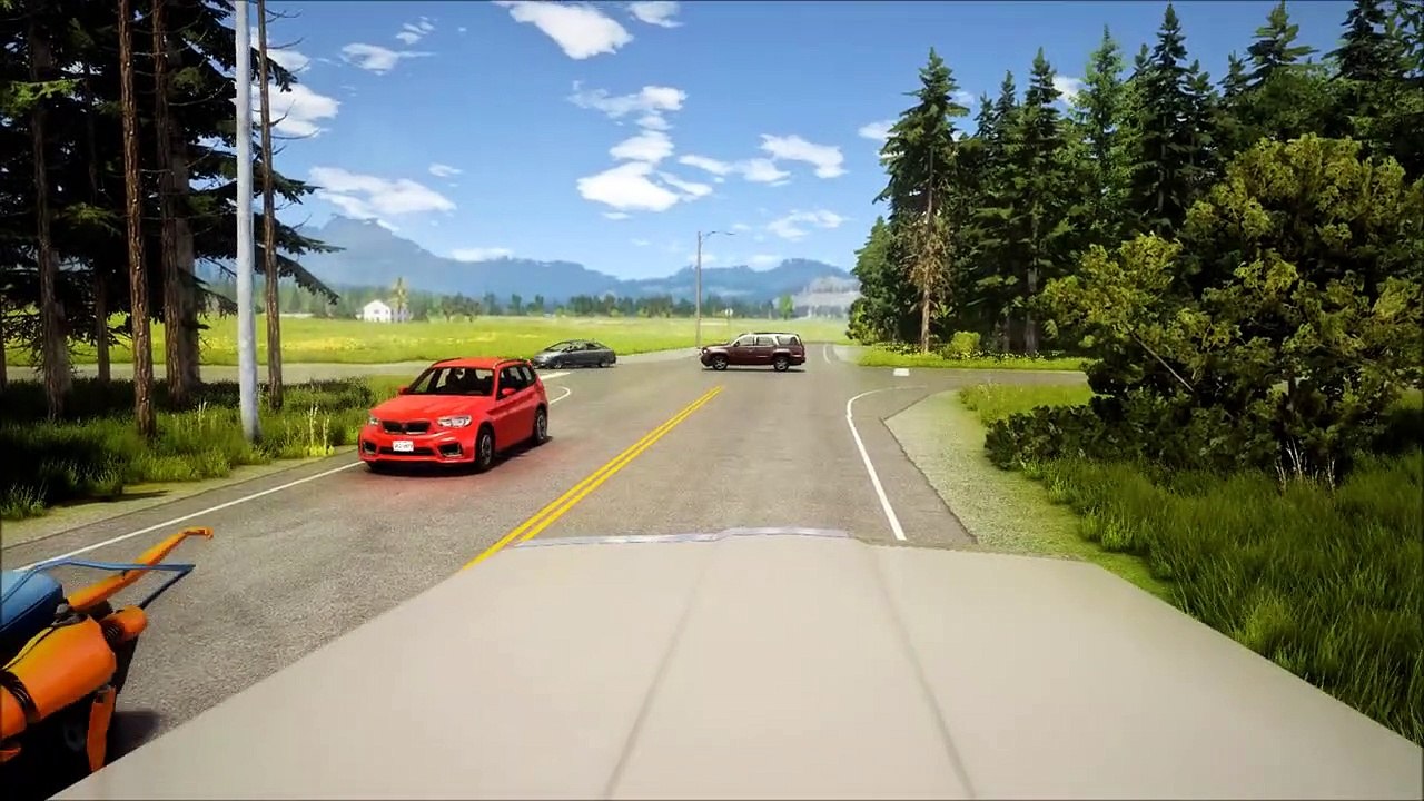 BeamNG Drive - Realistic Intersection Crashes #11 - video Dailymotion