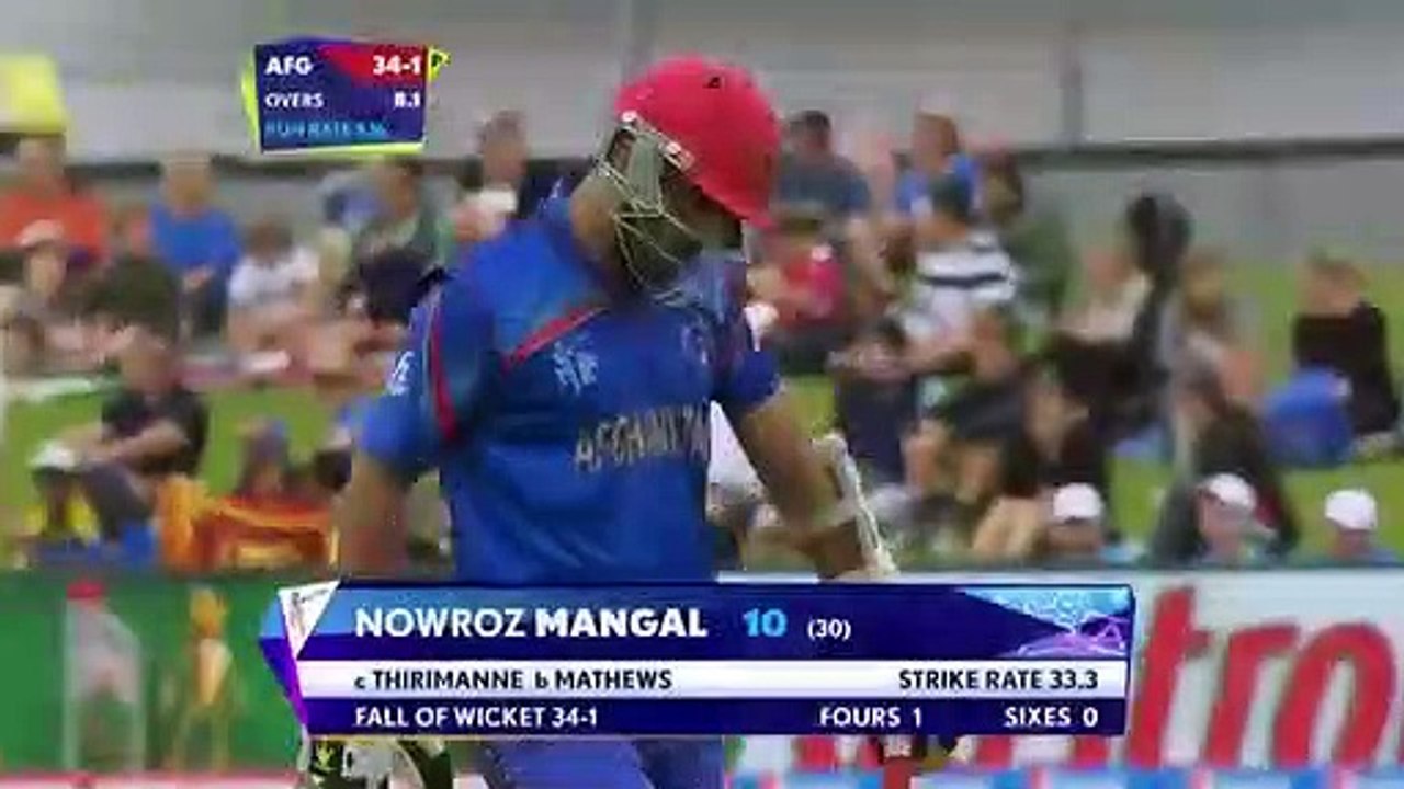 Afghanistan SO Close To Upset! | India v Afghanistan - Match Highlights ...
