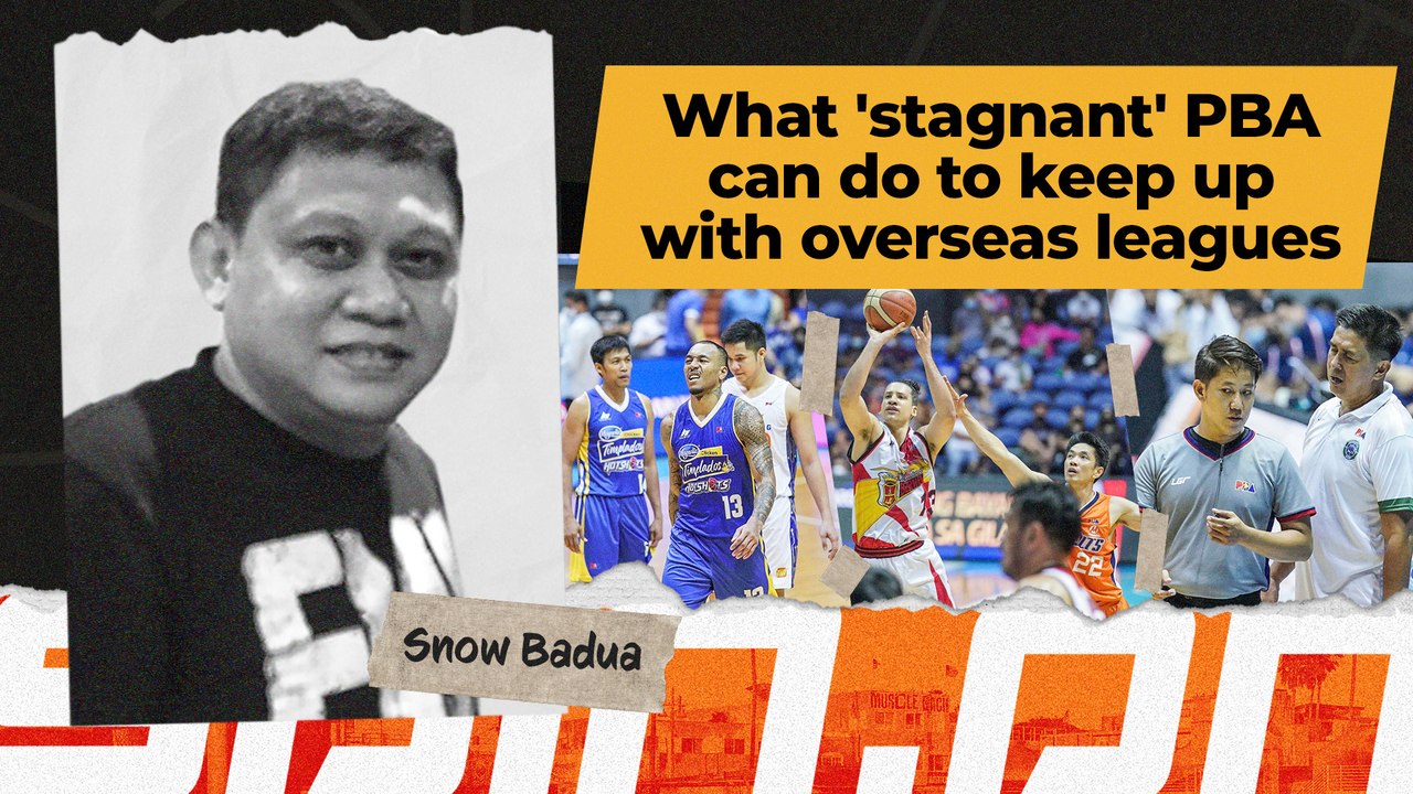 What 'stagnant' PBA can do to keep up with overseas leagues - video ...