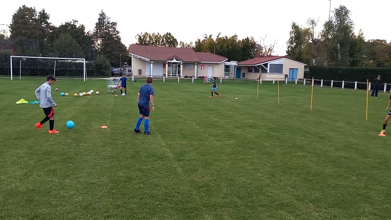 Entraînement U13 - Vidéo Dailymotion