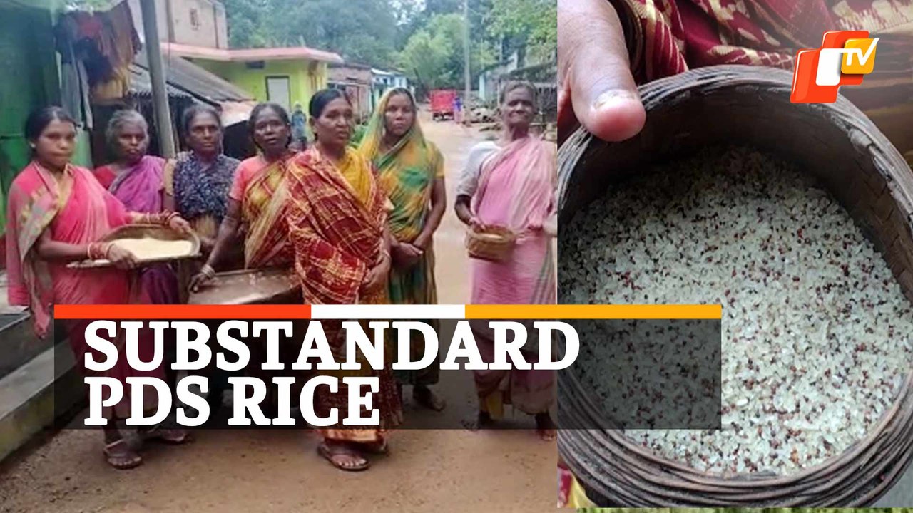 Resentment In Kandhamal Over Supply Of Substandard PDS Rice - video ...
