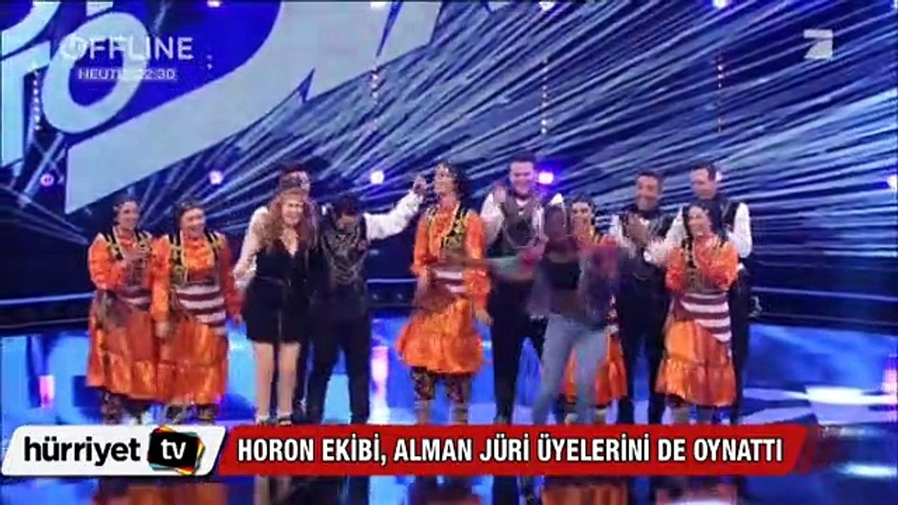 Türk Horon ekibi Alman jüriyi bile oynattı - Dailymotion Video