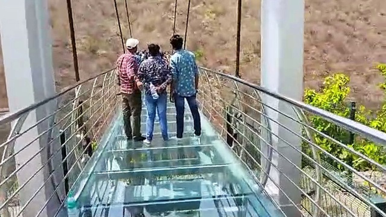 || Rajgir glass bridge || Glass bridge in bihar || Arvind Mehta vlogs ...