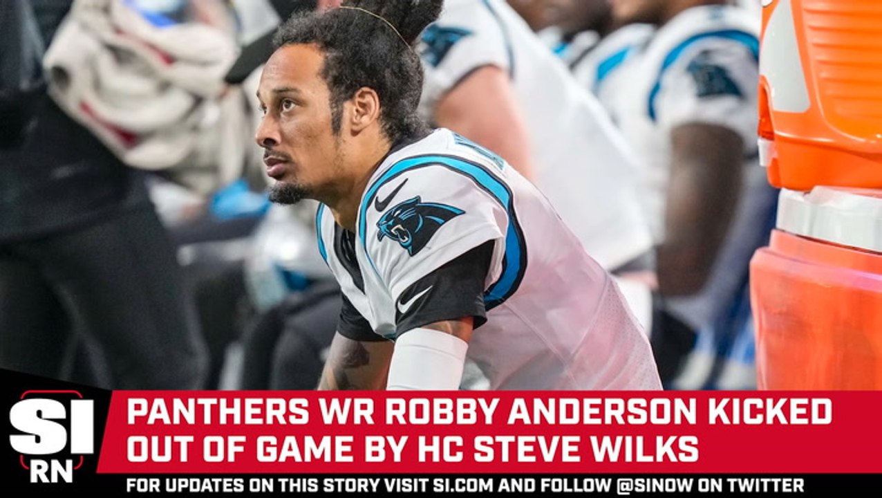 Panthers' Robby Anderson Kicked Out of Game for Arguing With Coaches ...