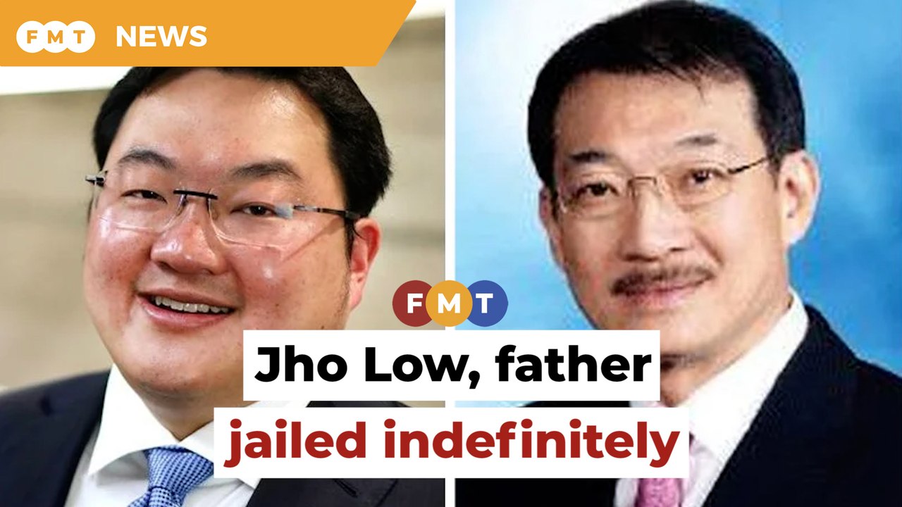 Jho Low, father jailed indefinitely for contempt of court - video ...