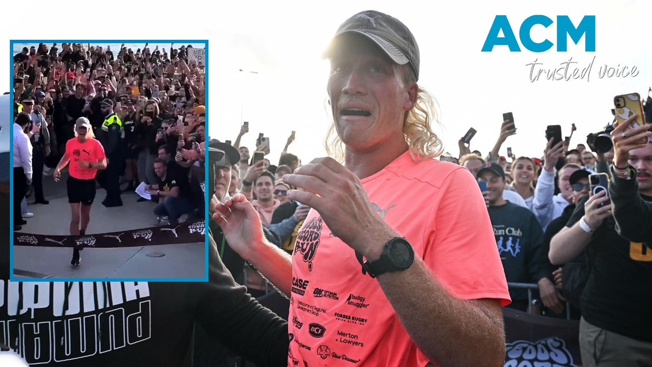 Nedd Brockmann completes his (literal) cross-country run across ...