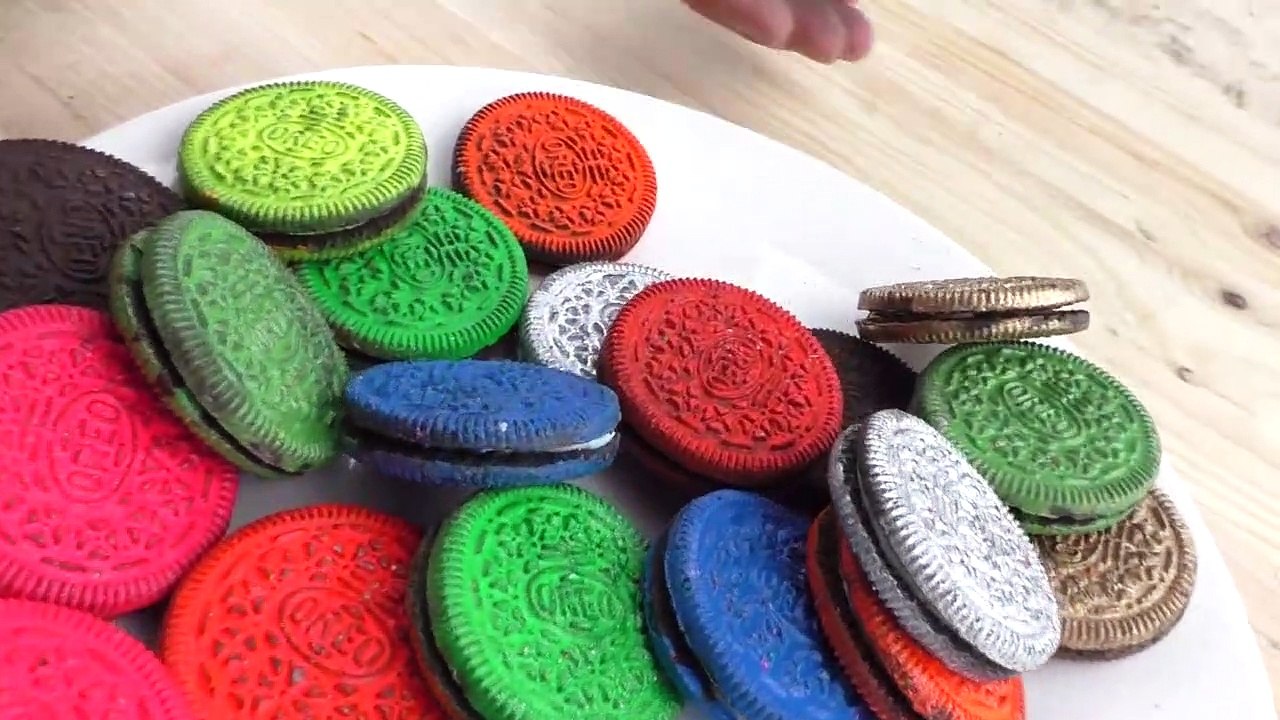 EXPERIMENT COLORFUL OREO VS MEAT GRINDER - Video Dailymotion