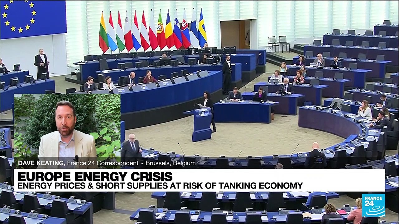 EU faces battle to keep energy prices from tanking economy - video ...