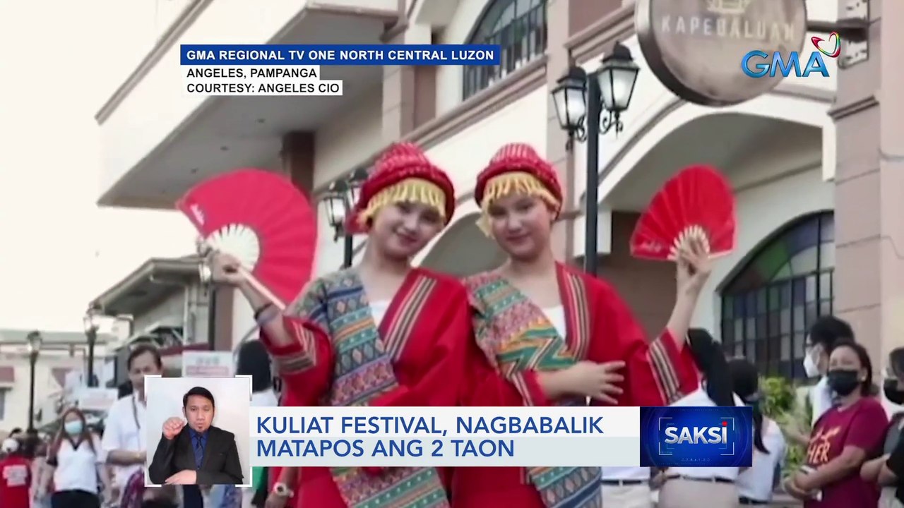Kuliat Festival, nagbabalik matapos ang 2 taon | Saksi - video Dailymotion