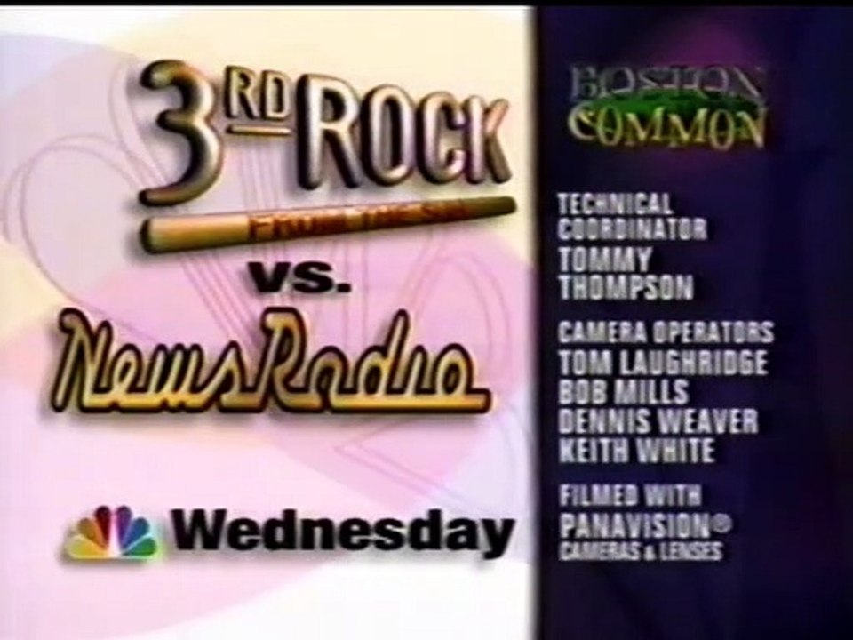 NBC Primetime Split Credits Featuring Briefly CBS Split Credits Below ...