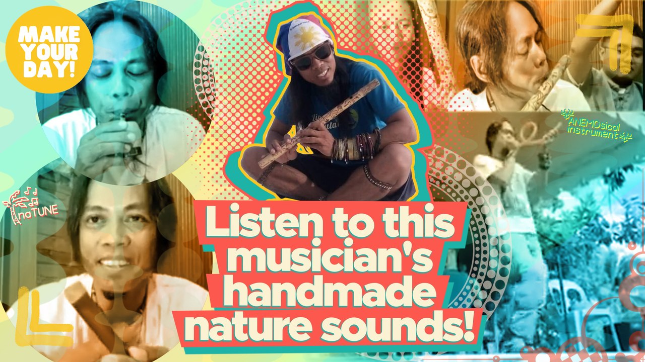 Listen to this musician's handmade nature sounds! | Make Your Day ...