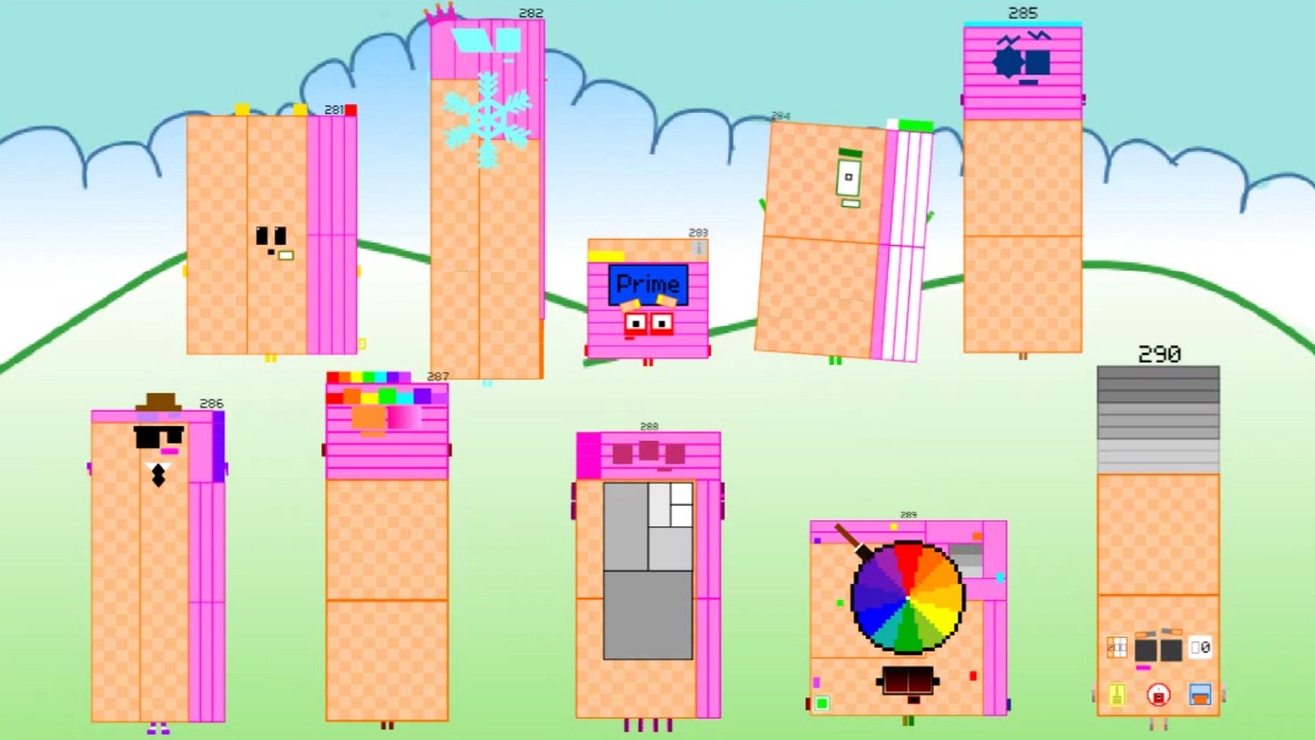 Numberblocks Band Numberblocks Band Seven Hundred And Seventy Fifth