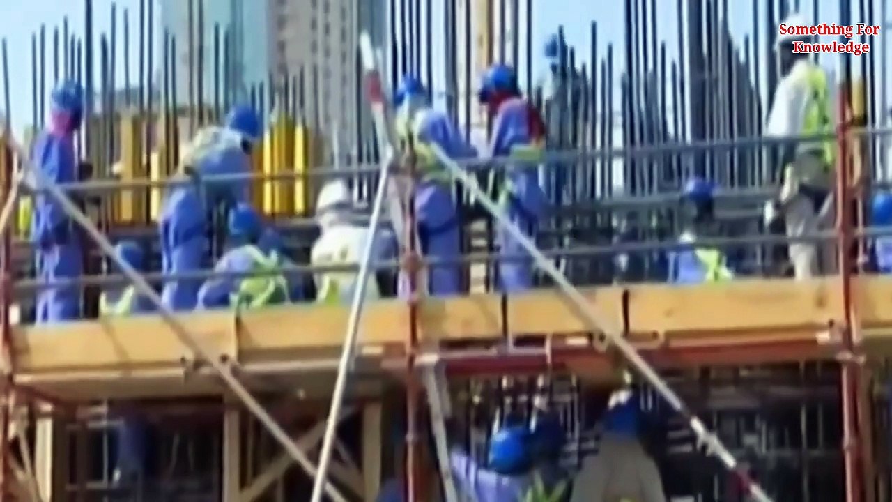 बुर्ज खलीफा इमारत कैसे बनाई गई how engineer made impossible Burj khalifa building construction ...