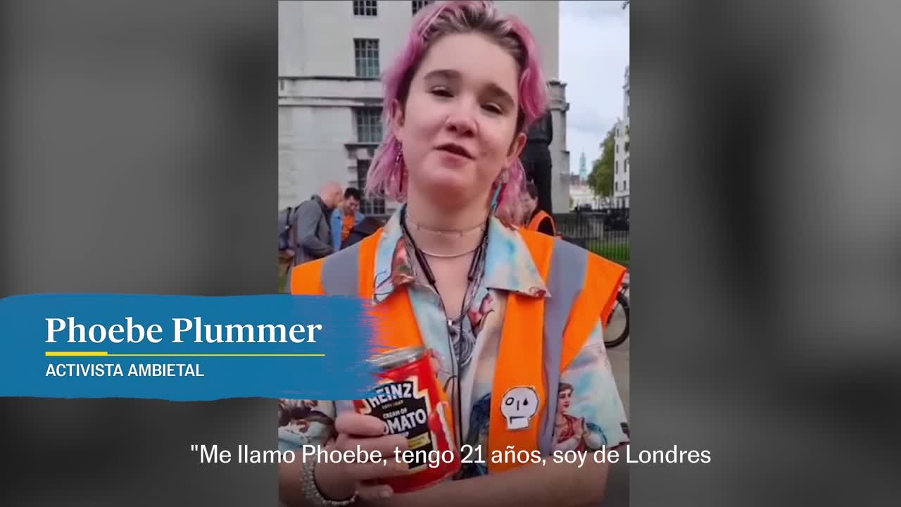 Phoebe Plummer: "Sabíamos que la pintura estaba detrás de un vidrio ...