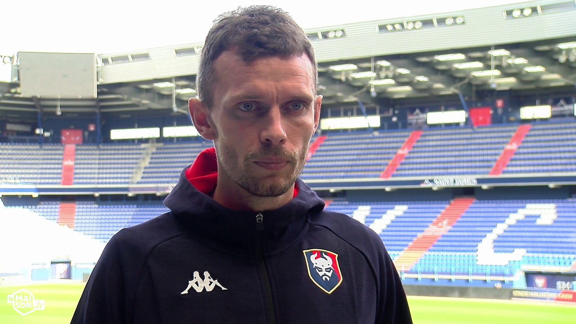 Entretien vidéo avec Romain Thomas avant SMCaen - Rodez AF (J13 Ligue 2 BKT)