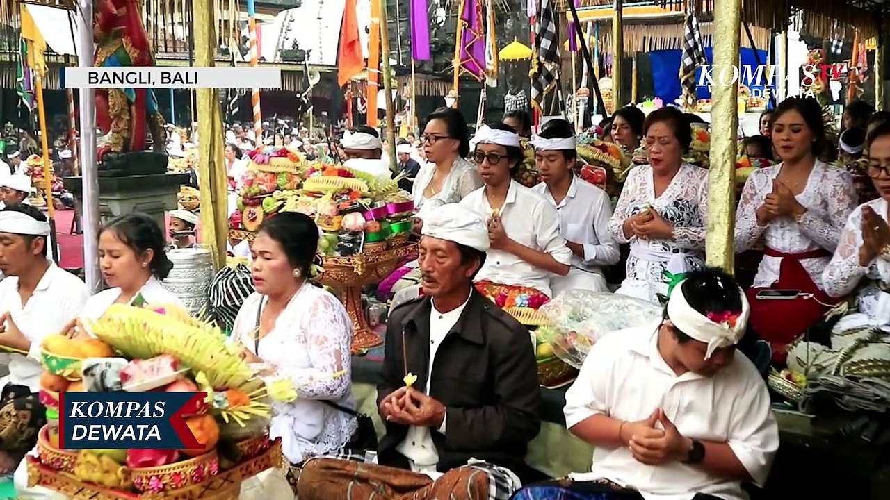 Upacara Maperani Pura Tuluk Biyu Batur - Video Dailymotion