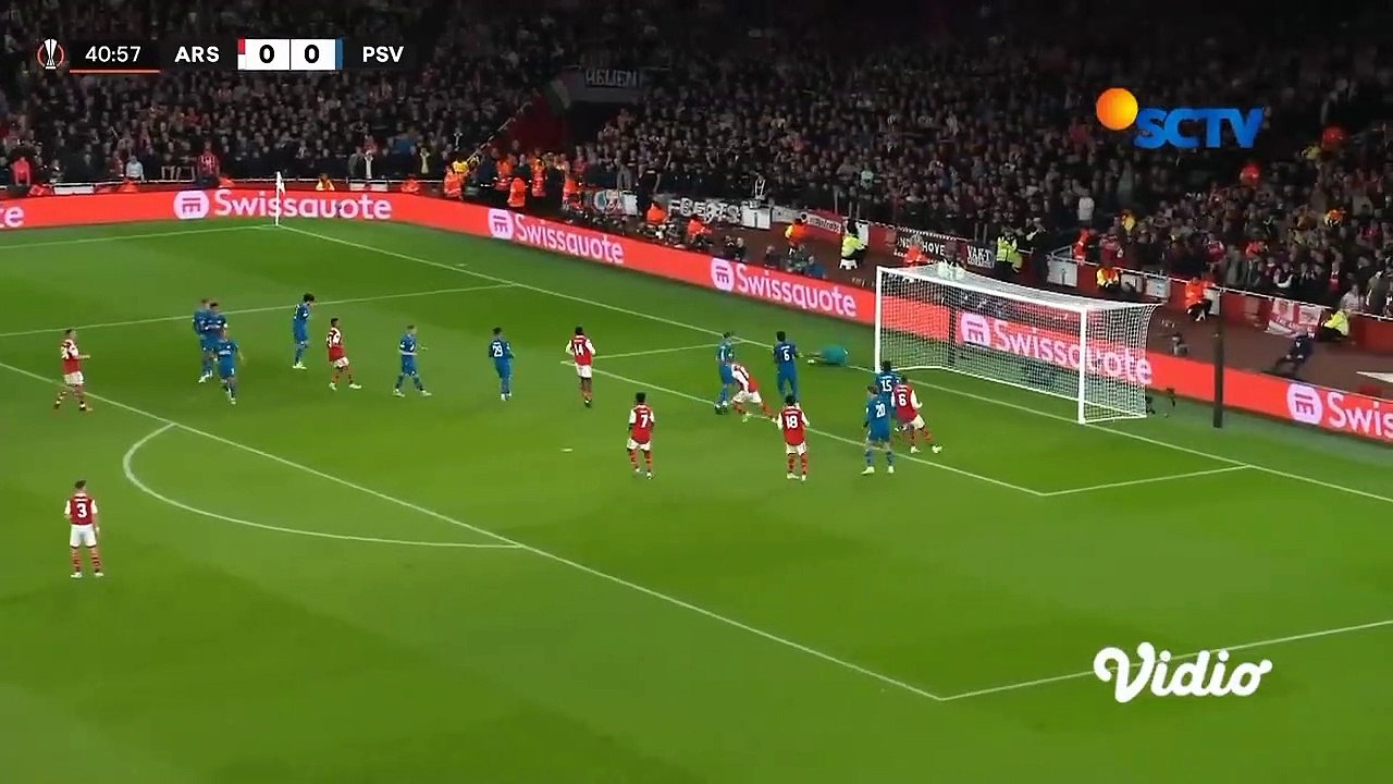 Arsenal 1 - 0 PSV Eindhoven UEL Match Highlights - Video Dailymotion