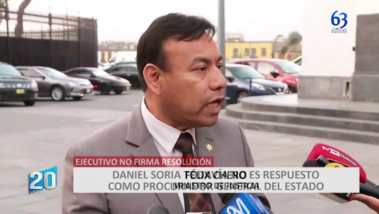 Félix Chero: resolución para restitución de Daniel Soria está en el ...
