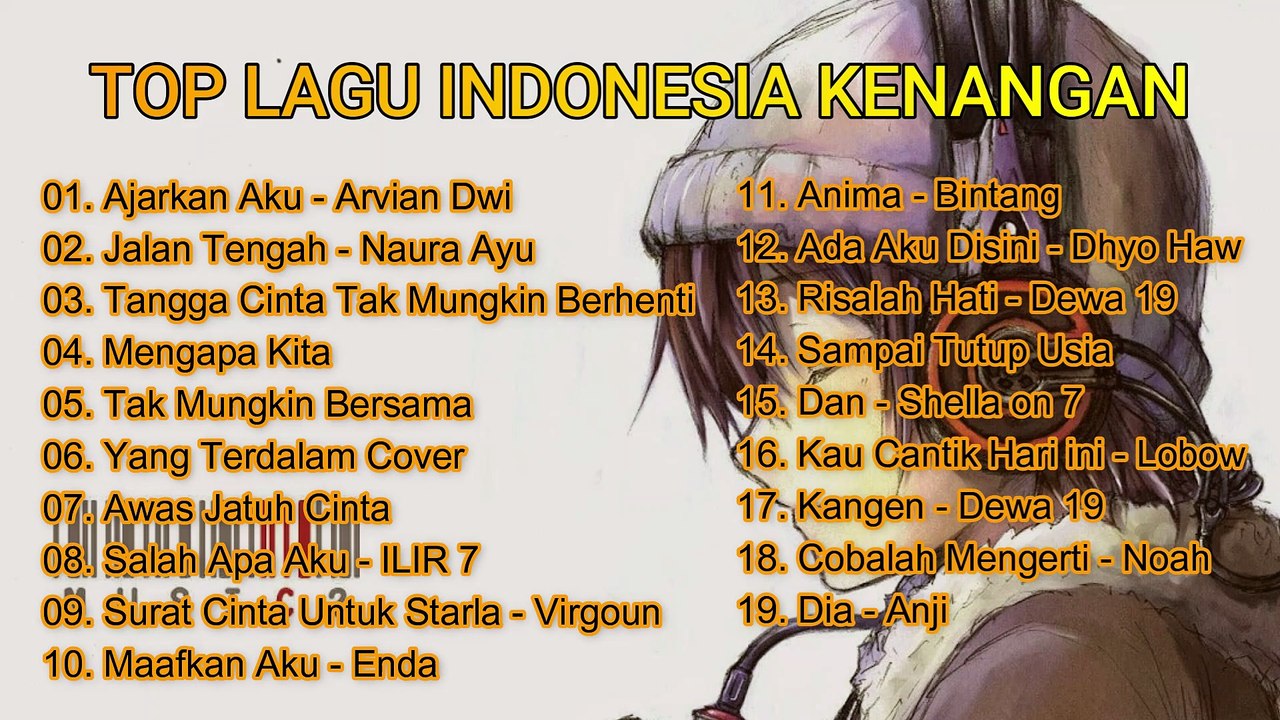Top Lagu Indonesia Kenangan | Enak Didengar Saat Kerja Dan Santai - Video Dailymotion