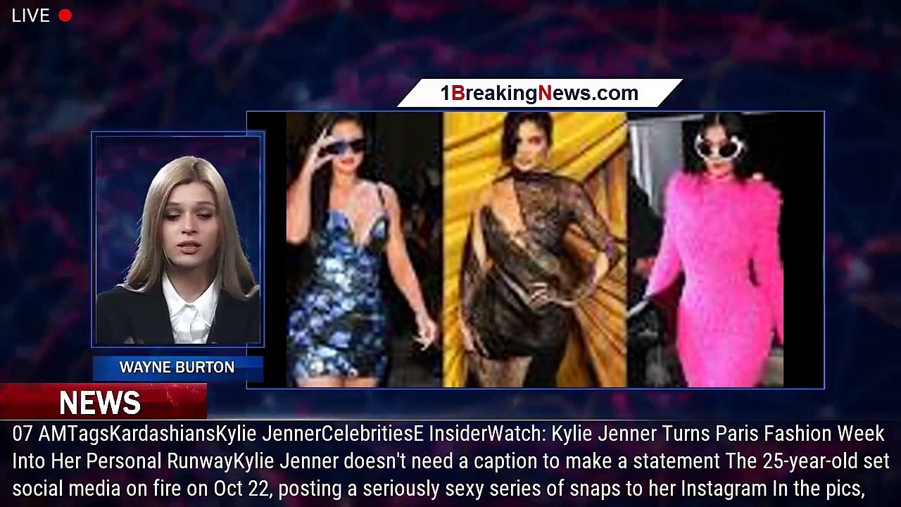 Kylie Jenner Showcases Sexy Vampy Style With New Lingerie Photos ...