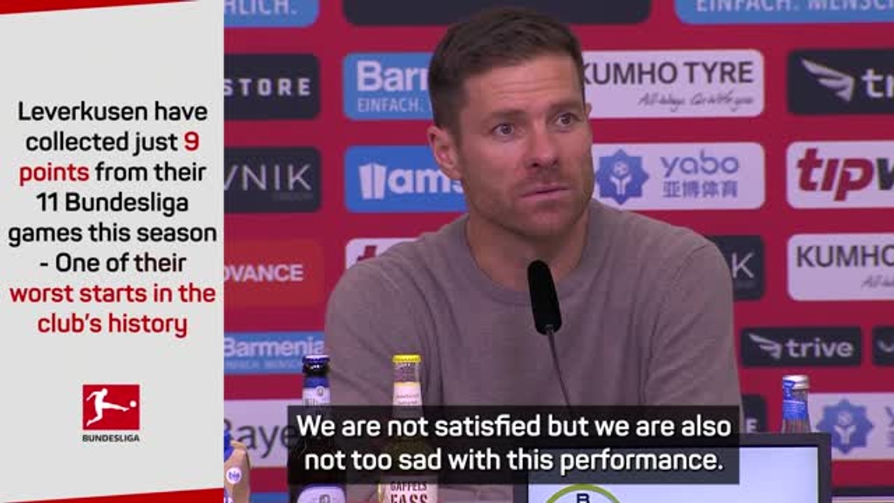 Leverkusen draw 'not enough' - Xabi Alonso - video Dailymotion