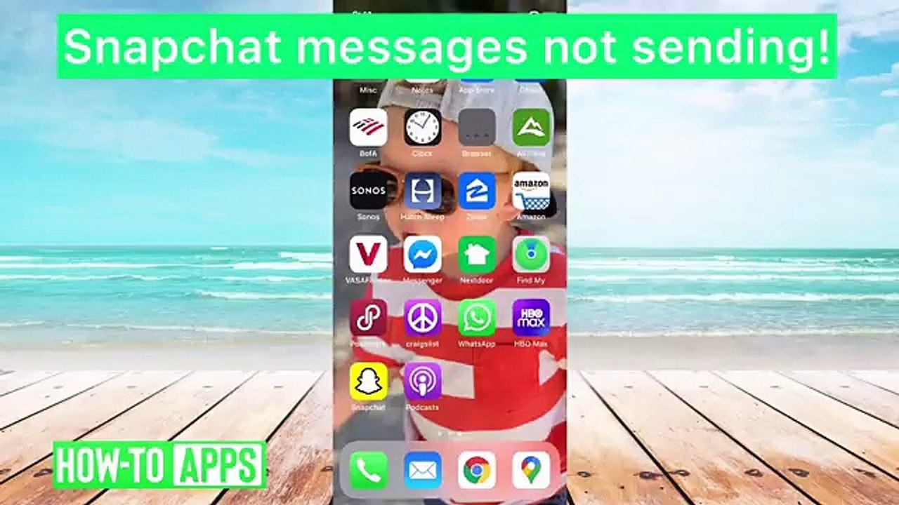 How To Fix Snapchat Messages Not Sending - video Dailymotion