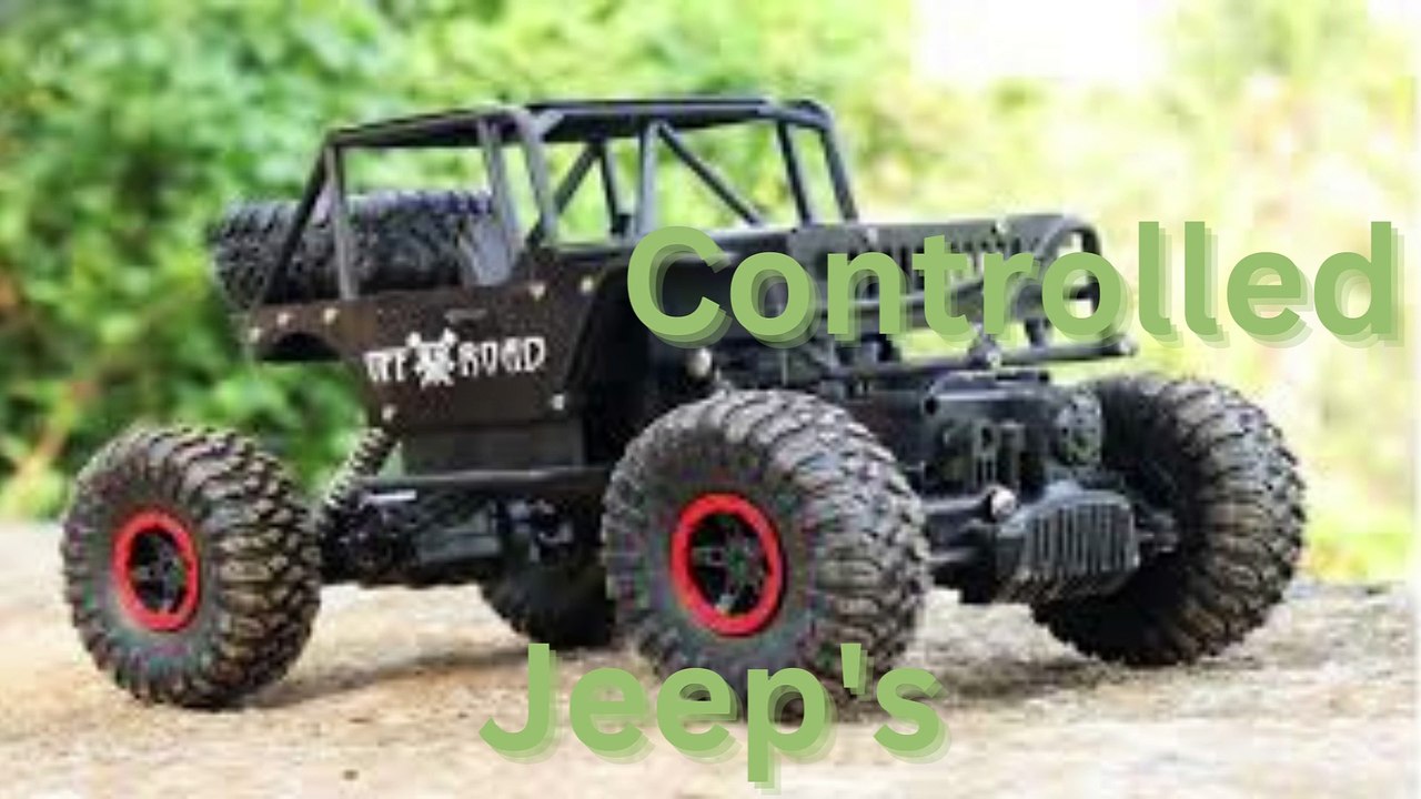 Remote Controlled Jeep; RC Controlled 4X4 Jeep For Kids Under 4-8 Years, Best RC 2022 - video ...