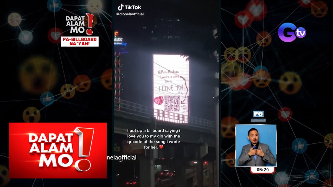 "Ah talaga? Edi sana pina-billboard mo!” | Dapat Alam Mo! - video ...