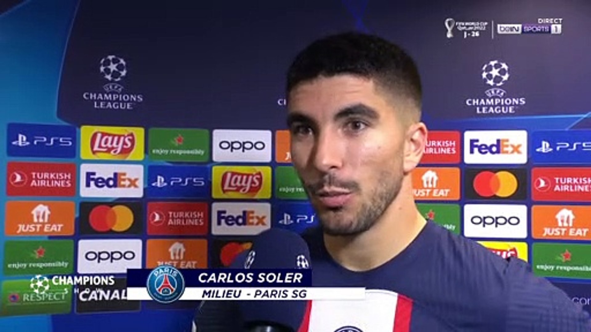 PSG /Carlos Soler : "J'ai vraiment adoré ce ma | beIN SPORTS
