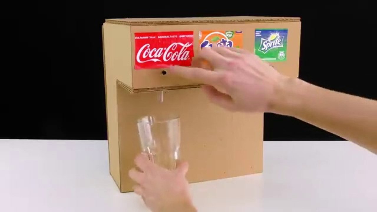 How to Make Coca Cola Soda Fountain Machine with 3 Different Drinks at ...