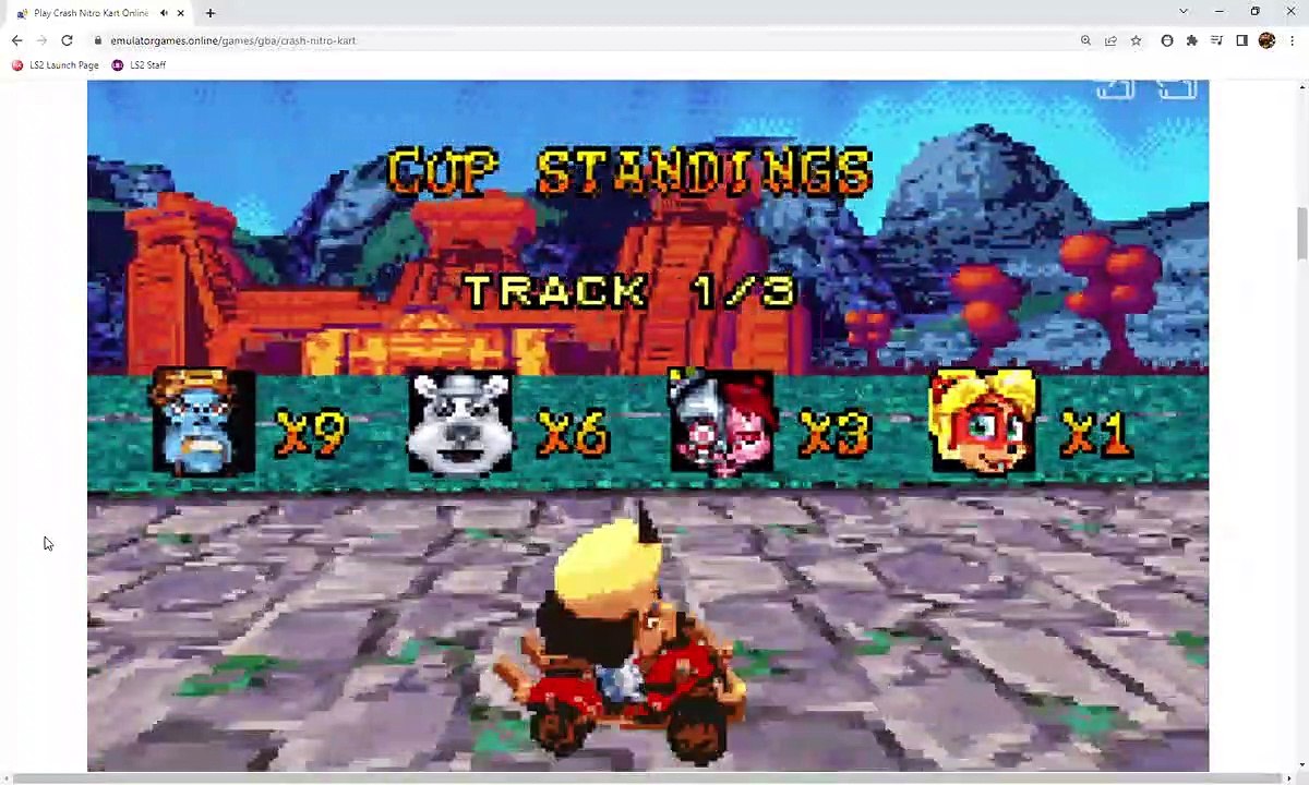 Crash Nitro Kart (GBA) - Aku Cup Gameplay - video Dailymotion