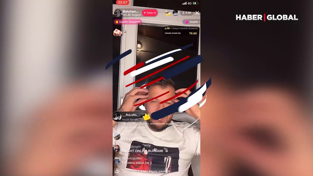 Batuhan Karadeniz, TikTok canlı yayınında hediye istedi: 'Bana bunlarla ...