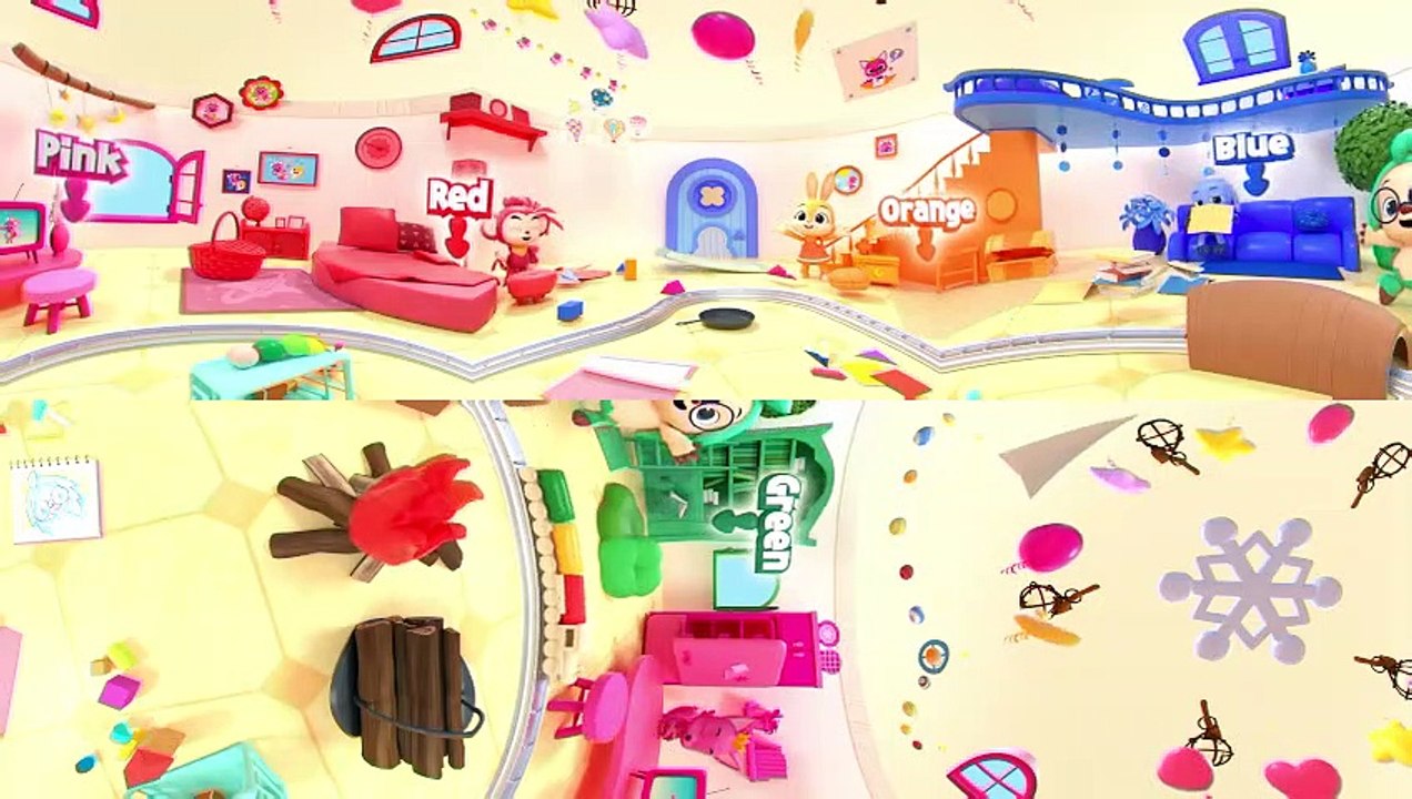 360° Pinkfong and Hogi House Tour VR 360 @Hogi & Pinkfong! Playground ...