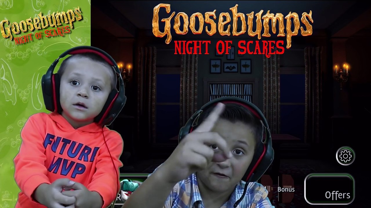WEREWOLF KNOCKED OFF MIKE's HEAD @AHHH!@#%! GOOSEBUMPS NIGHT OF JUMP ...