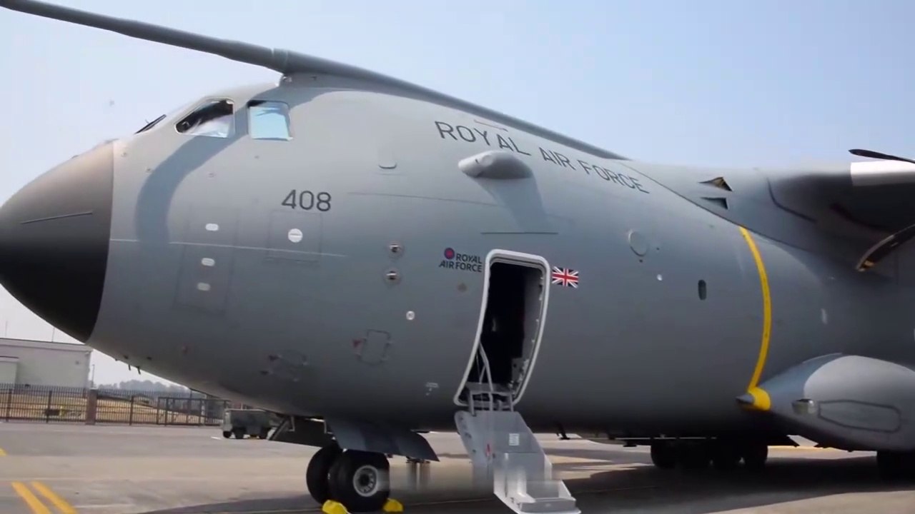 Airbus A400M Atlas Take Off Royal Air Force - what new - video Dailymotion