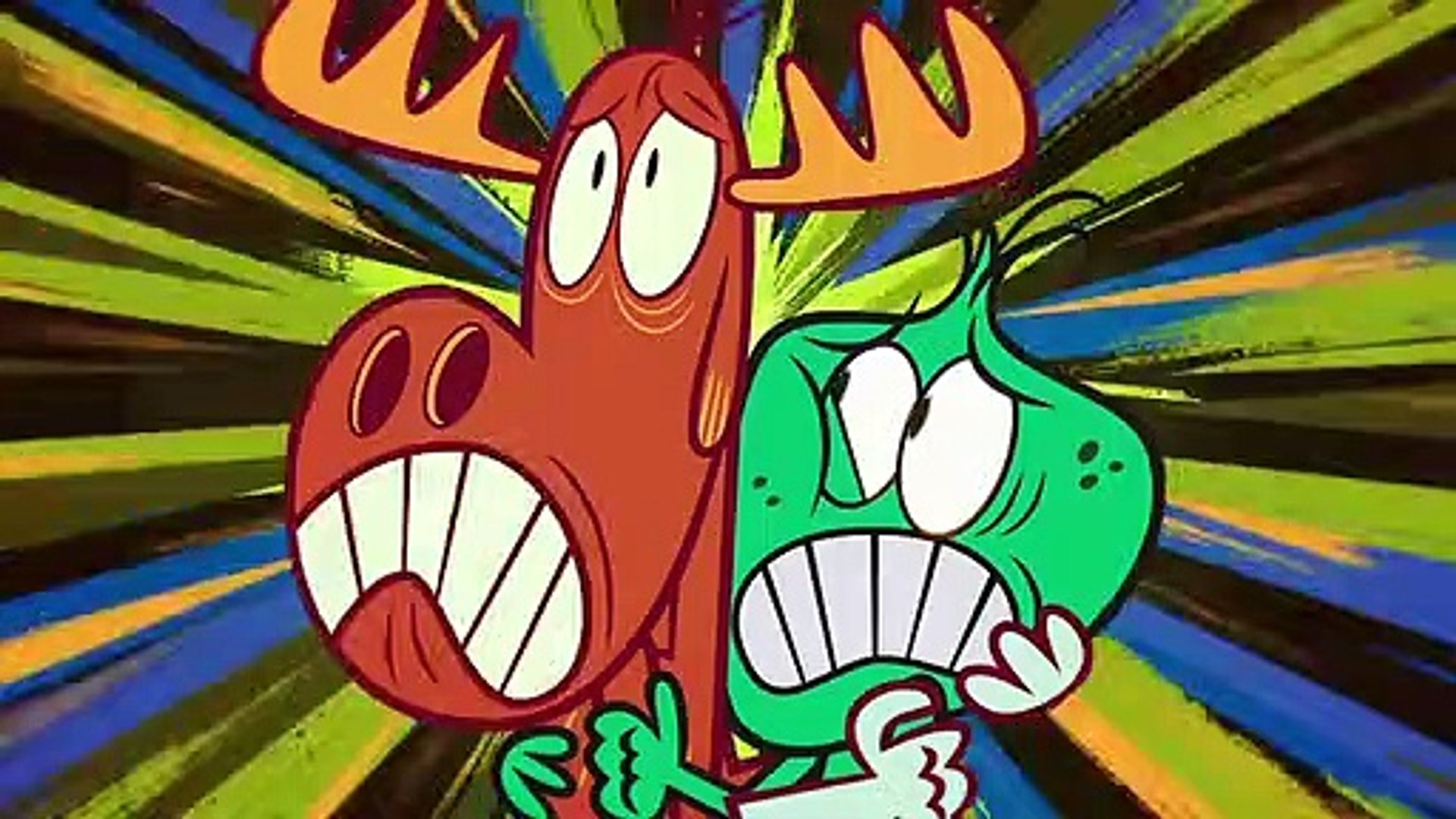 Alce Bullwinkle Enojado