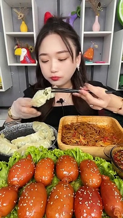 ASMR~Mukbang Spicy Food Chinese - Video Dailymotion