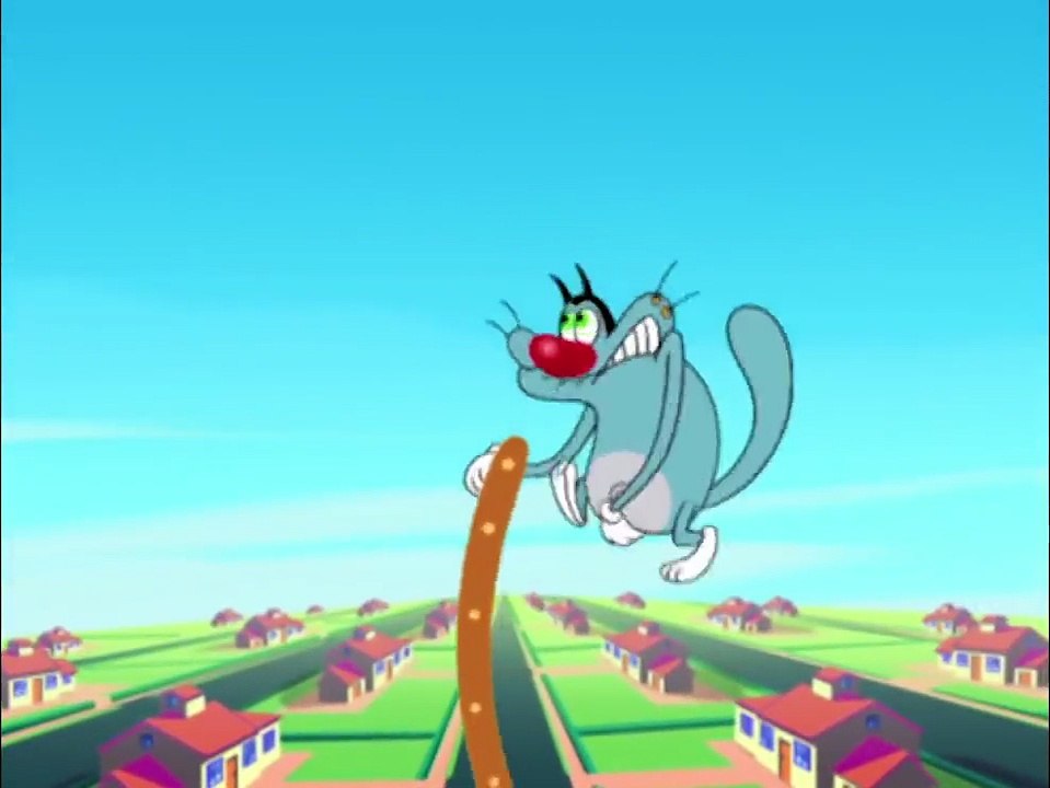 हिंदी Oggy and the Cockroaches - OCCUPIED (S01E34) - Hindi Cartoons for ...