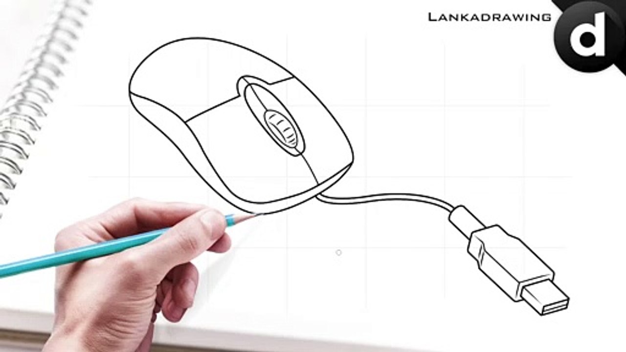 learn to draw simple computer mouse lines - video Dailymotion