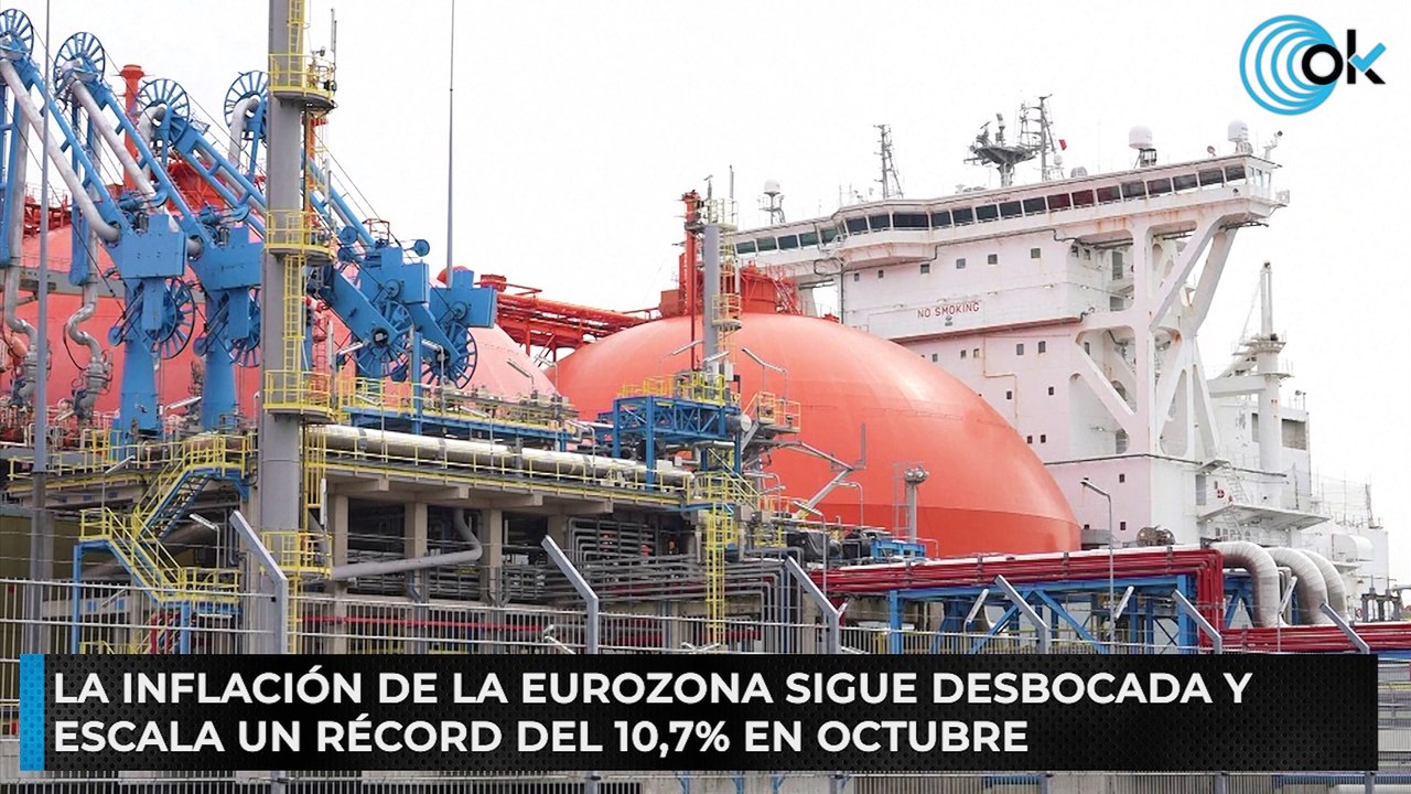 La Inflación De La Eurozona Sigue Desbocada Y Escala Un Récord Del 10 7