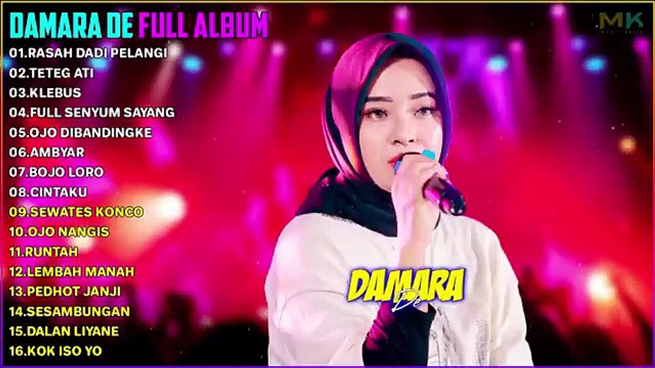 DAMARA DE FULL ALBUM TERBARU _ TERPOPULER 2022 __ DANGDUT KOPLO JAWA ...