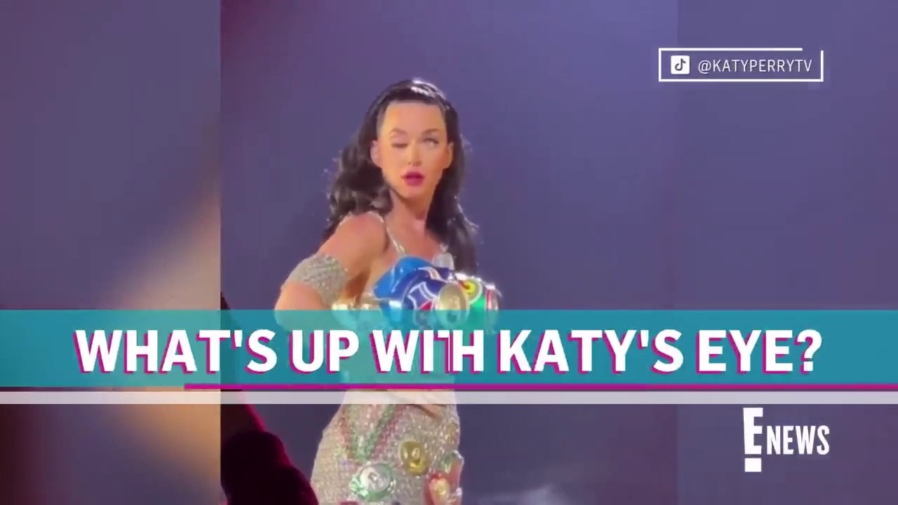 Katy Perry Pokes Fun at Her Viral Eye Glitch - video Dailymotion