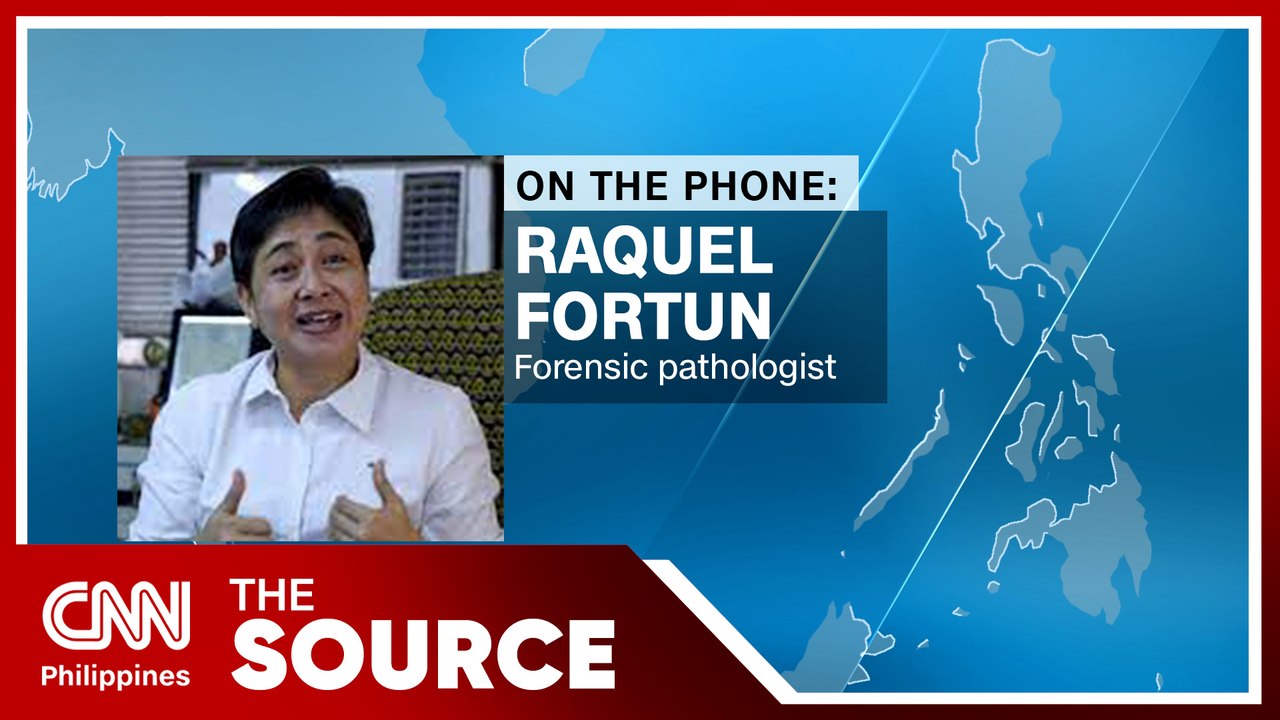 Forensic pathologist Dr. Raquel Fortun | The Source - video Dailymotion