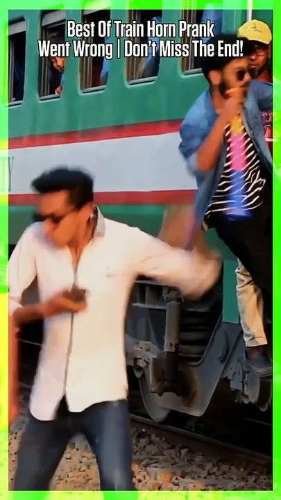 Viral Train Horn Prank 2021| Best Of Train Horn Prank Reaction on ...